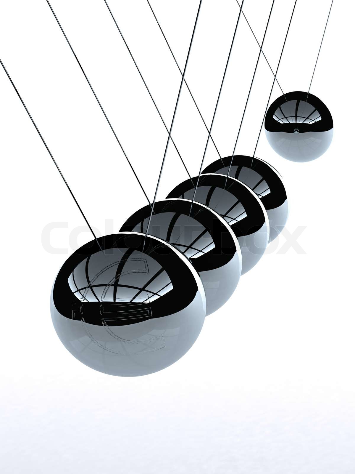 Abstract pendulum | Stock image | Colourbox