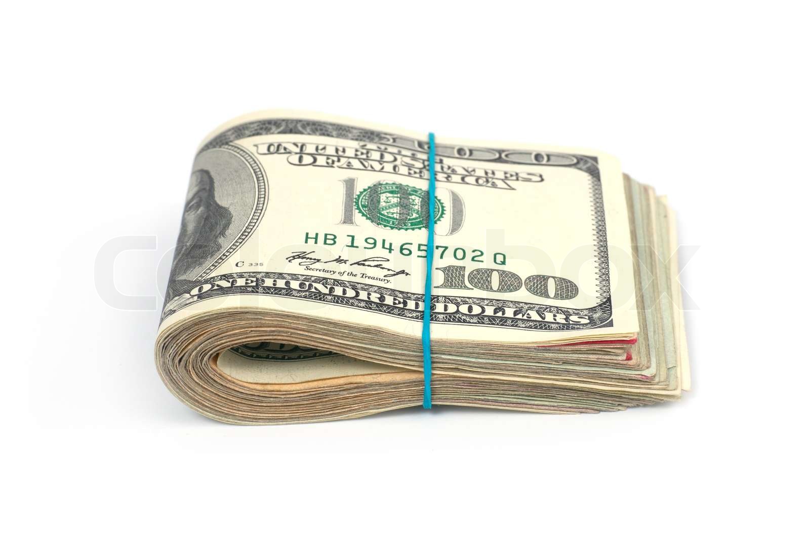 Stack of money | Stock image | Colourbox
