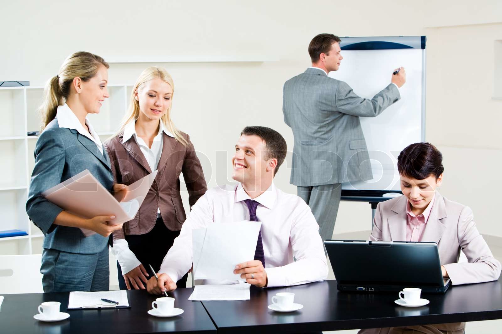 Interaction | Stock image | Colourbox