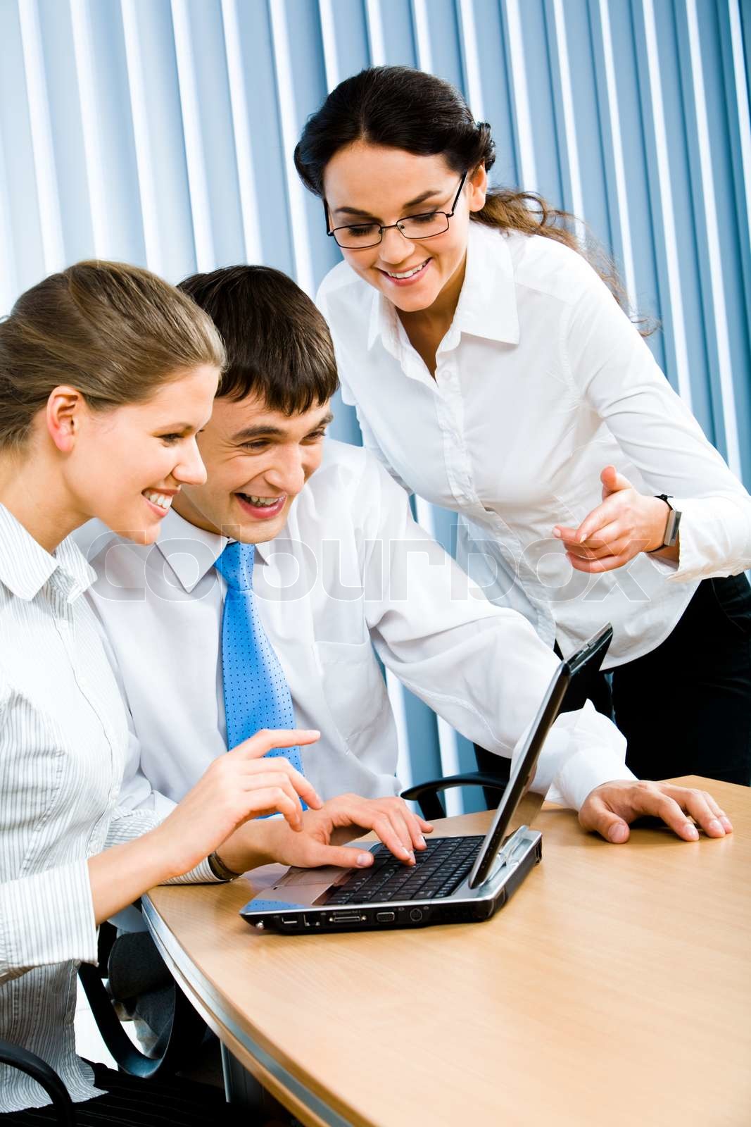 Computer work | Stock image | Colourbox