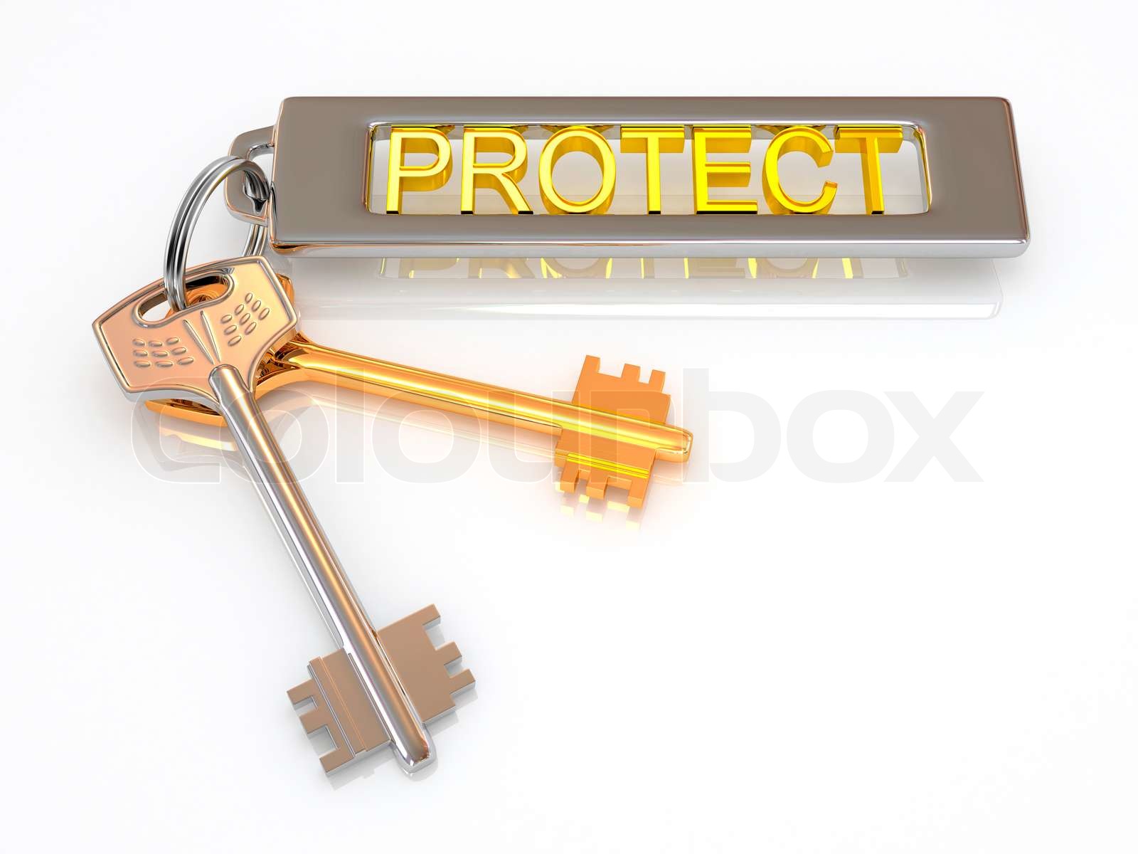 key to protect | Stock image | Colourbox
