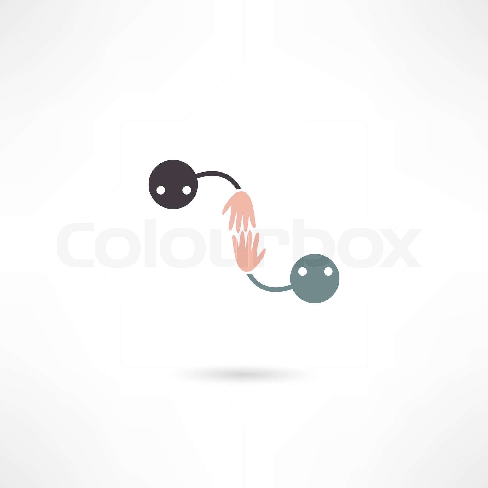 hallo icon | Stock-Vektor | Colourbox