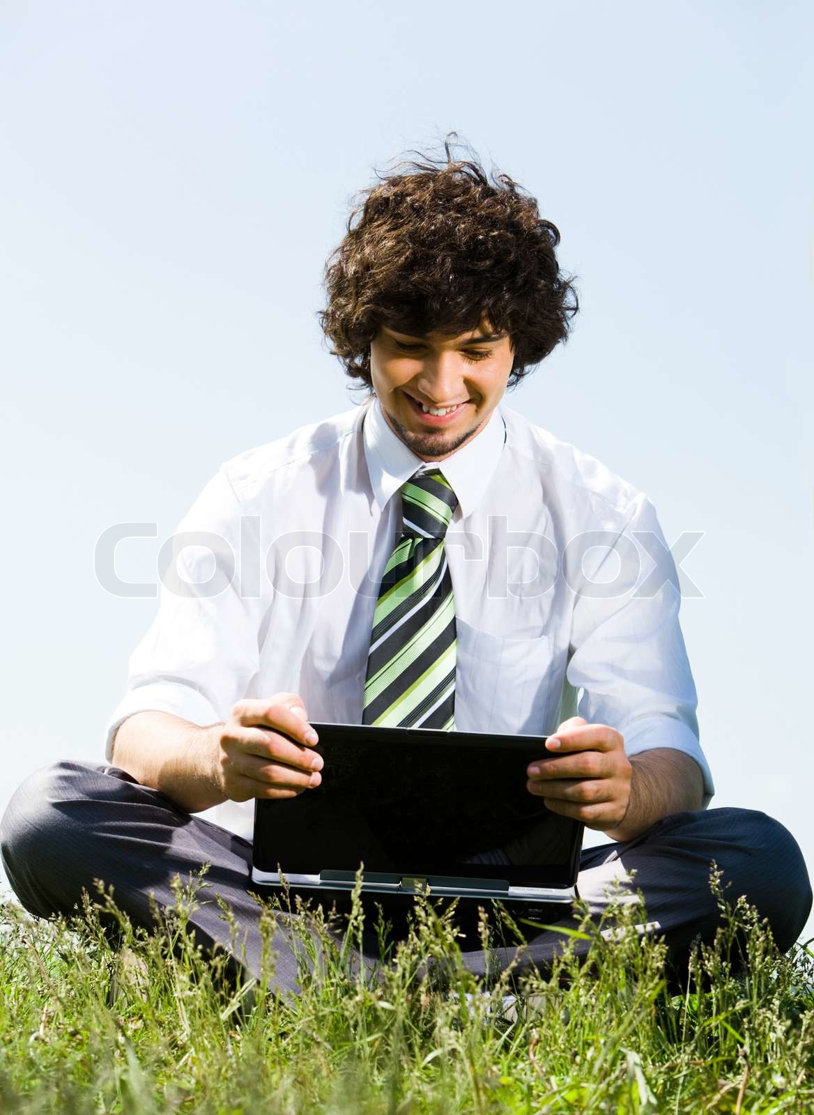 Computer work | Stock image | Colourbox