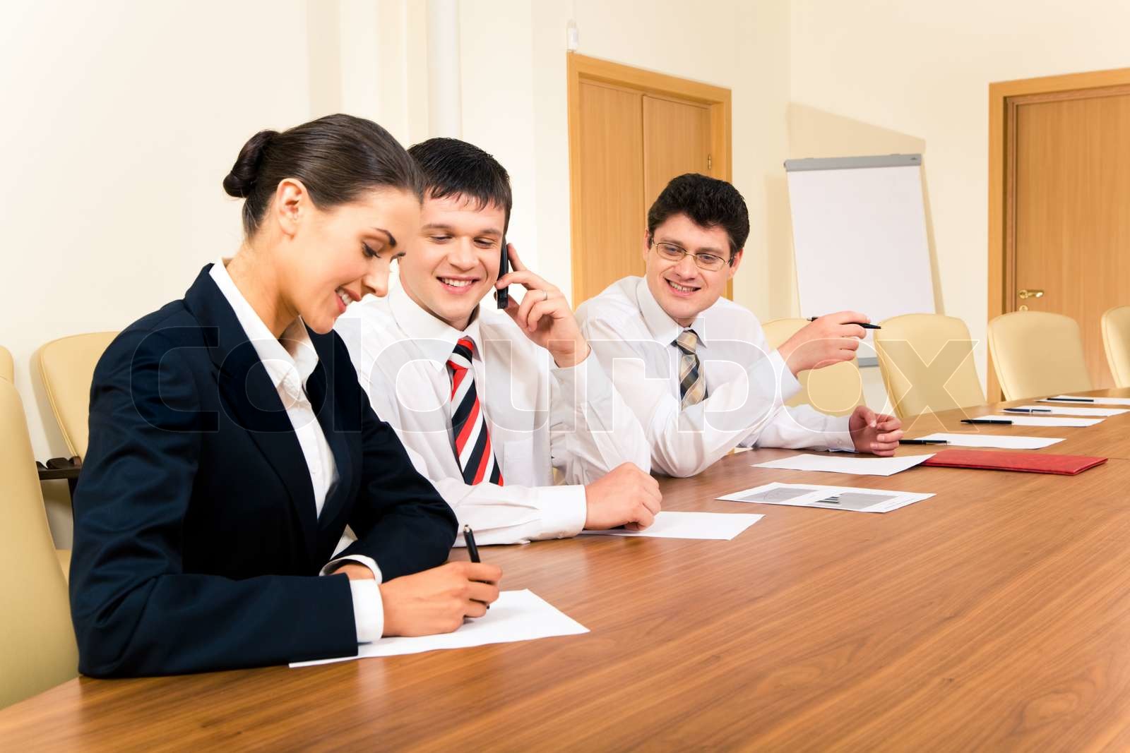 Smart secretary | Stock image | Colourbox