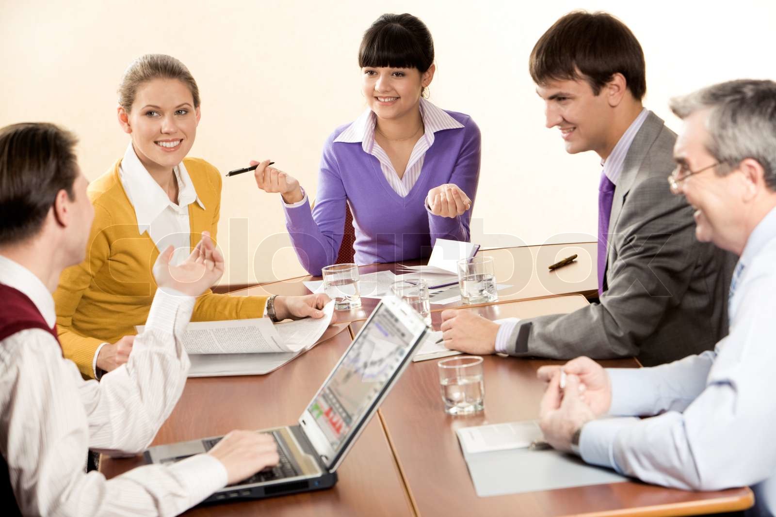 Happy atmosphere | Stock image | Colourbox