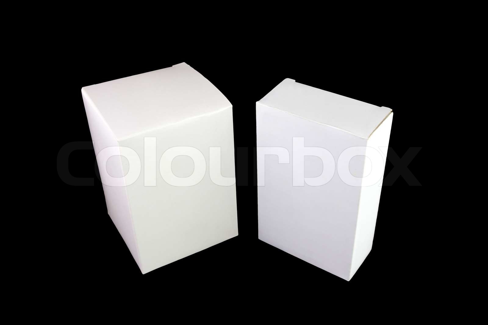 White box | Stock image | Colourbox
