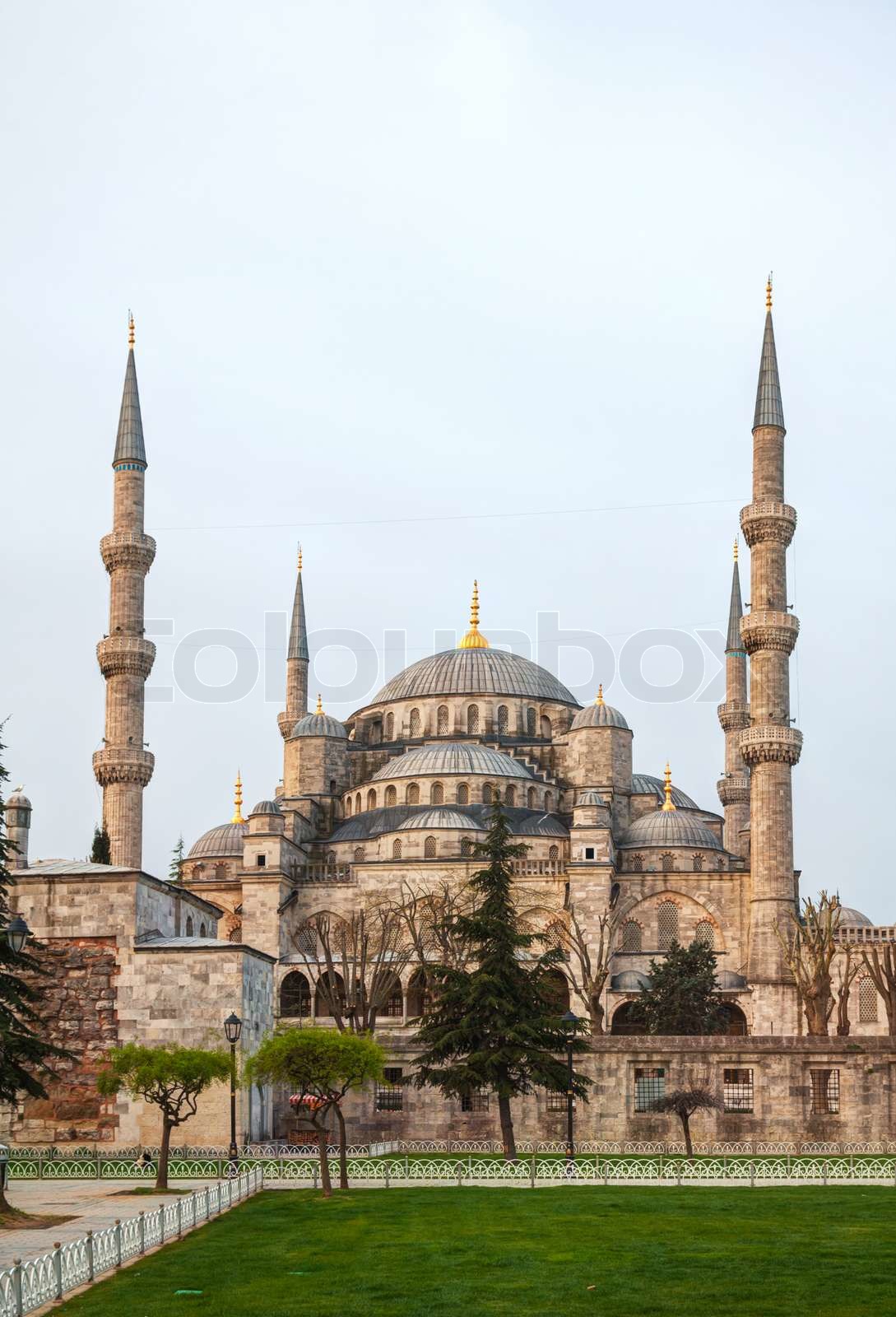Sultan Ahmed moskeen Blå Moské i Istanbul | Stock foto | Colourbox