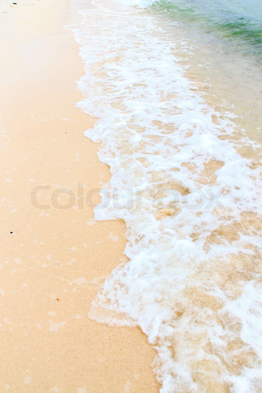 Strand Wellen | Stock Bild | Colourbox