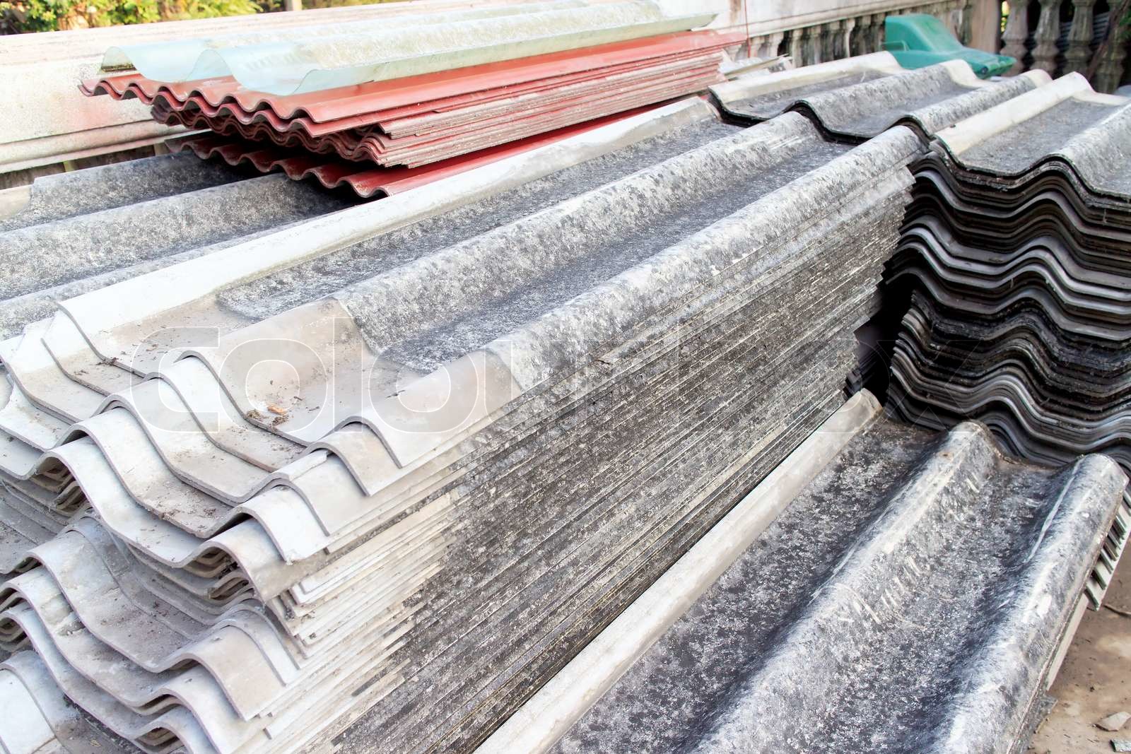 Gypsum sheet | Stock image | Colourbox