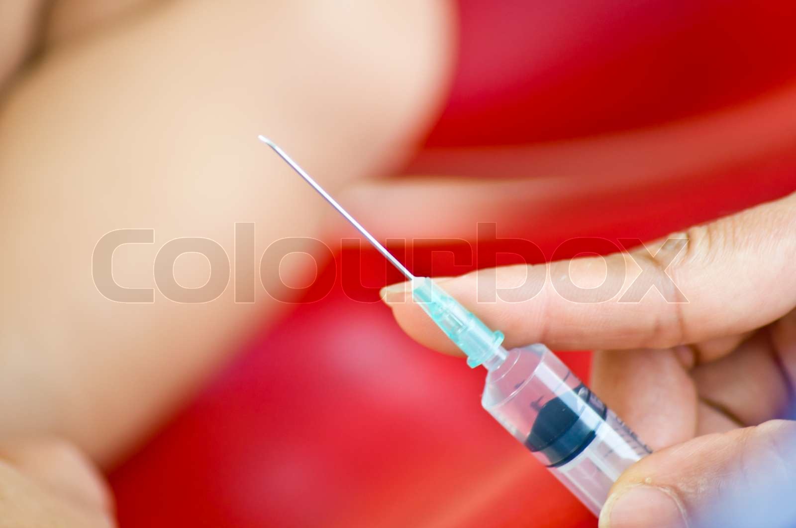 Injection for children | Stock image | Colourbox