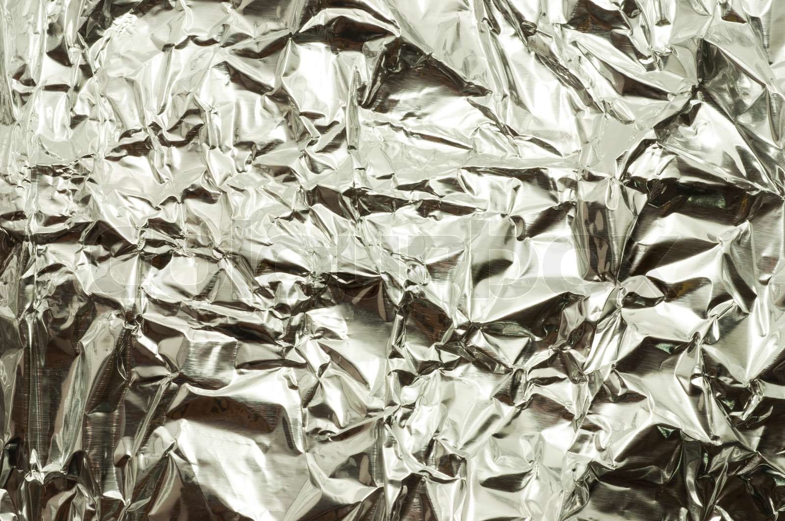 silver foil texture | Stock image | Colourbox