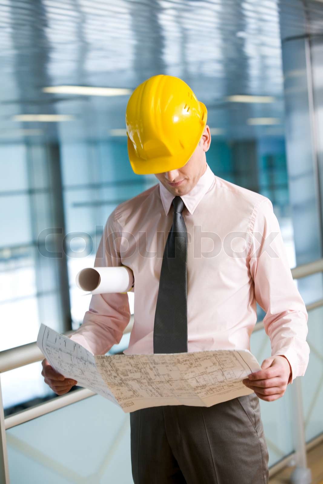 Engineer at work | Stock image | Colourbox