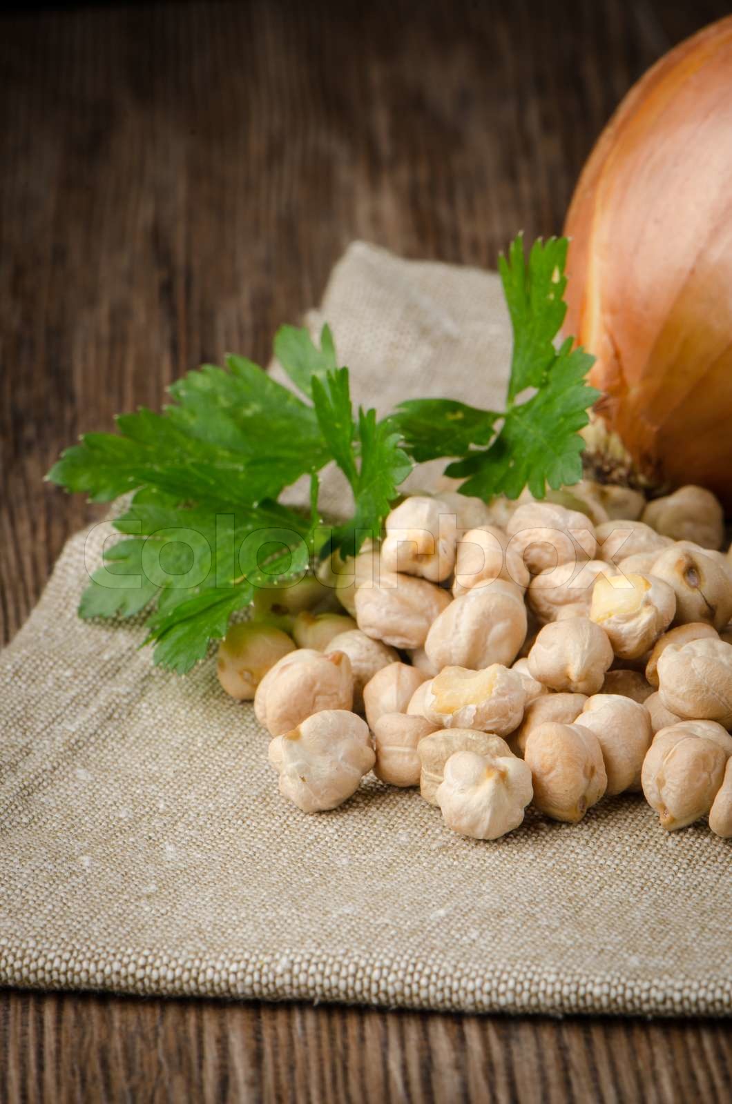 Chickpeas | Stock image | Colourbox