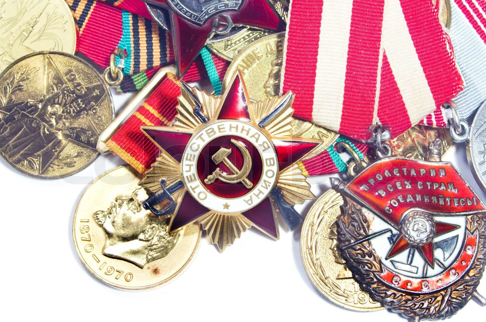 Order of the Soviet Union | Stock image | Colourbox