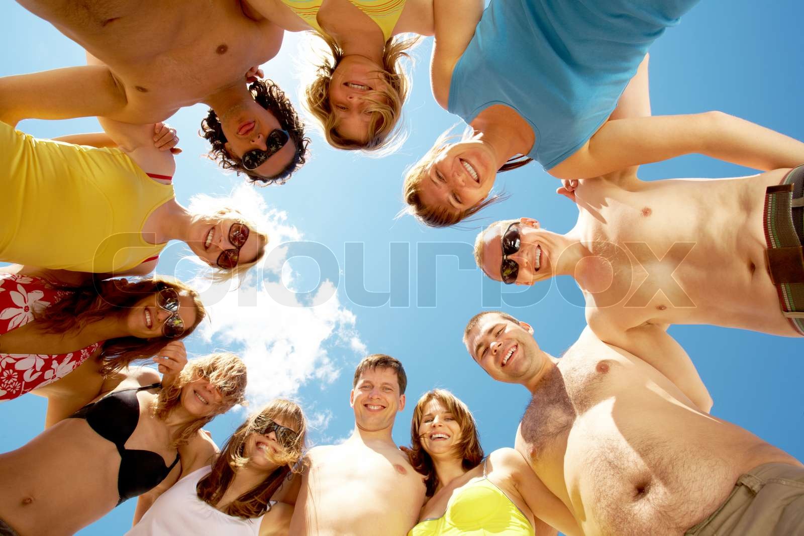 Friendly people | Stock image | Colourbox