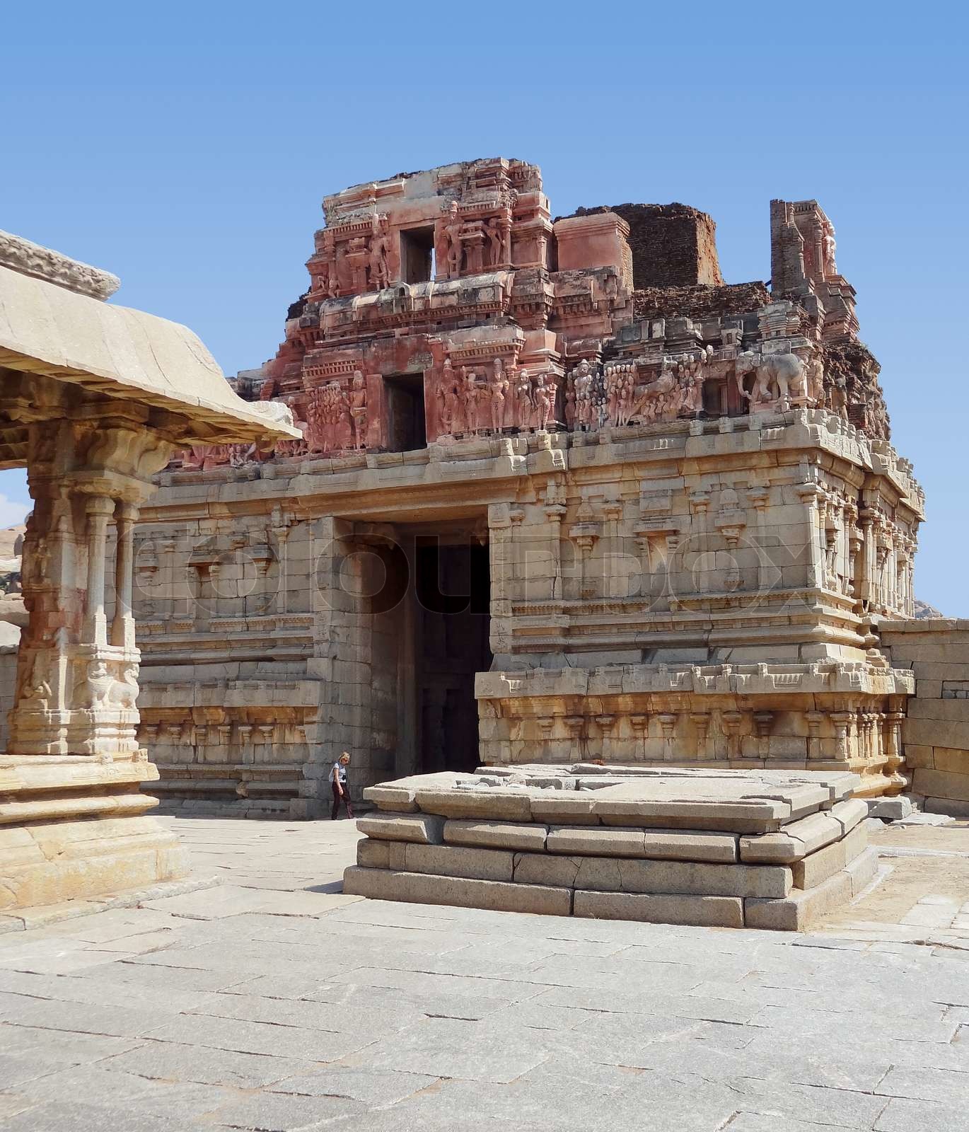 Krishna Temple at Vijayanagara | Stock image | Colourbox