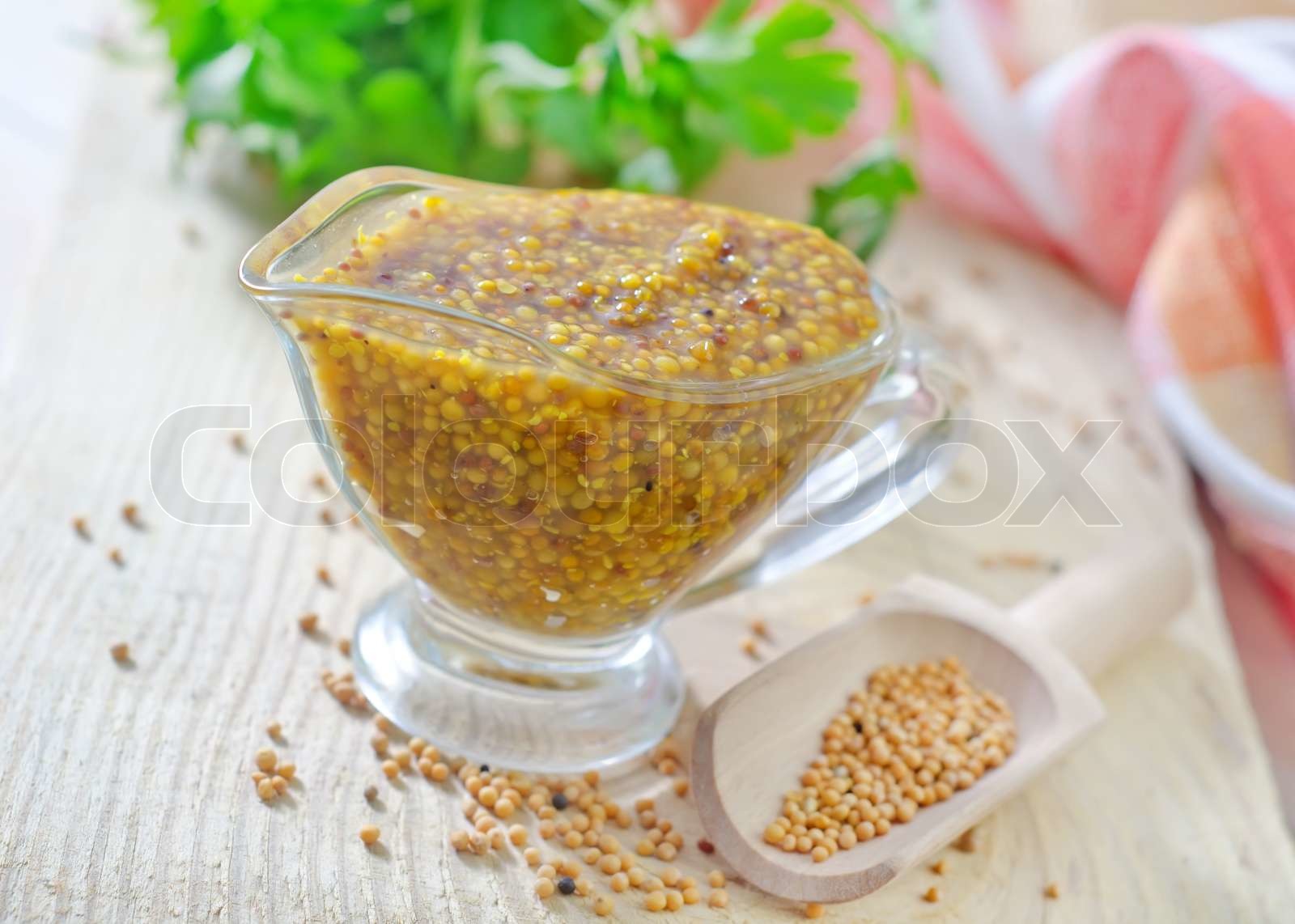 Senf | Stock Bild | Colourbox