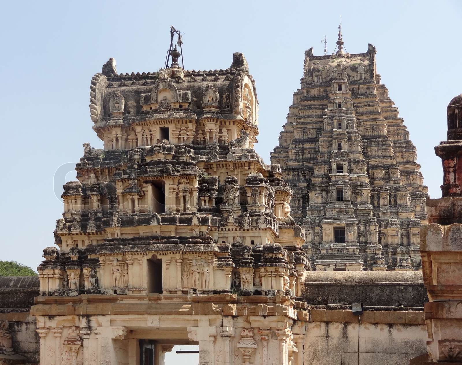 Virupaksha Temple at Vijayanagara | Stock image | Colourbox