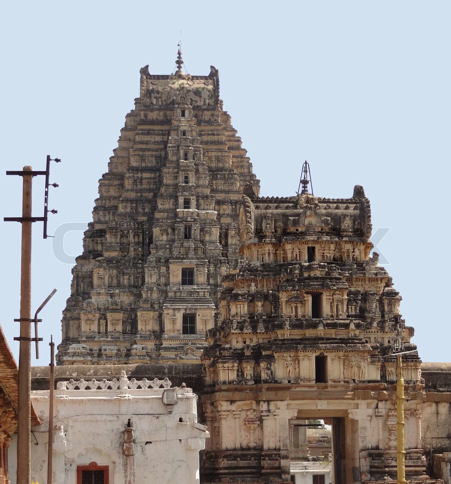 Virupaksha Temple at Vijayanagara | Stock foto | Colourbox