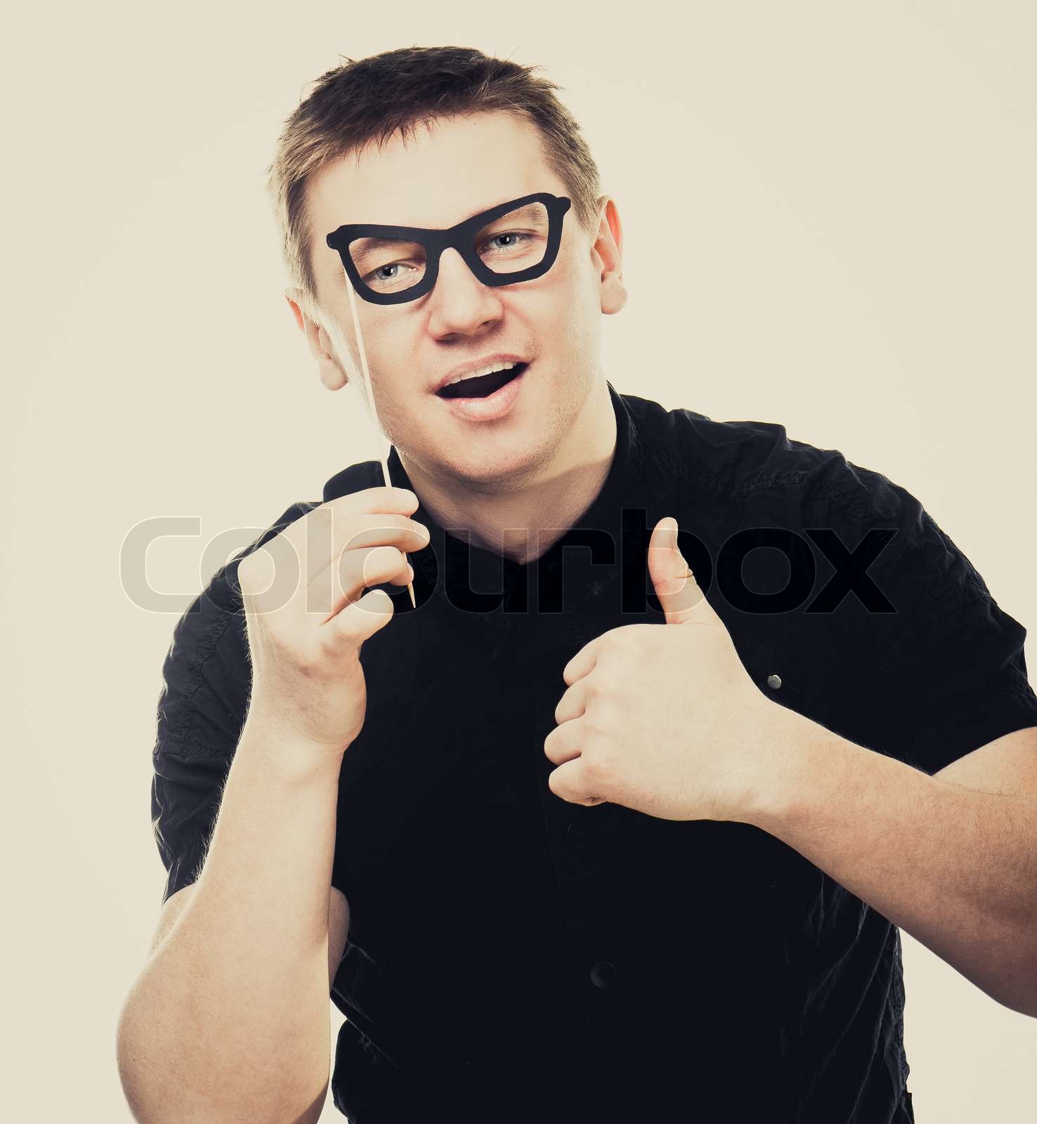Funny man | Stock image | Colourbox
