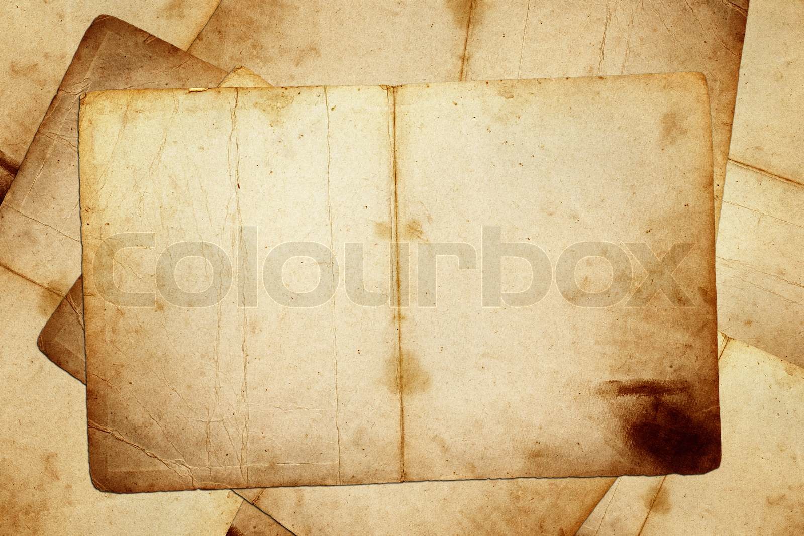 Old book pages | Stock image | Colourbox