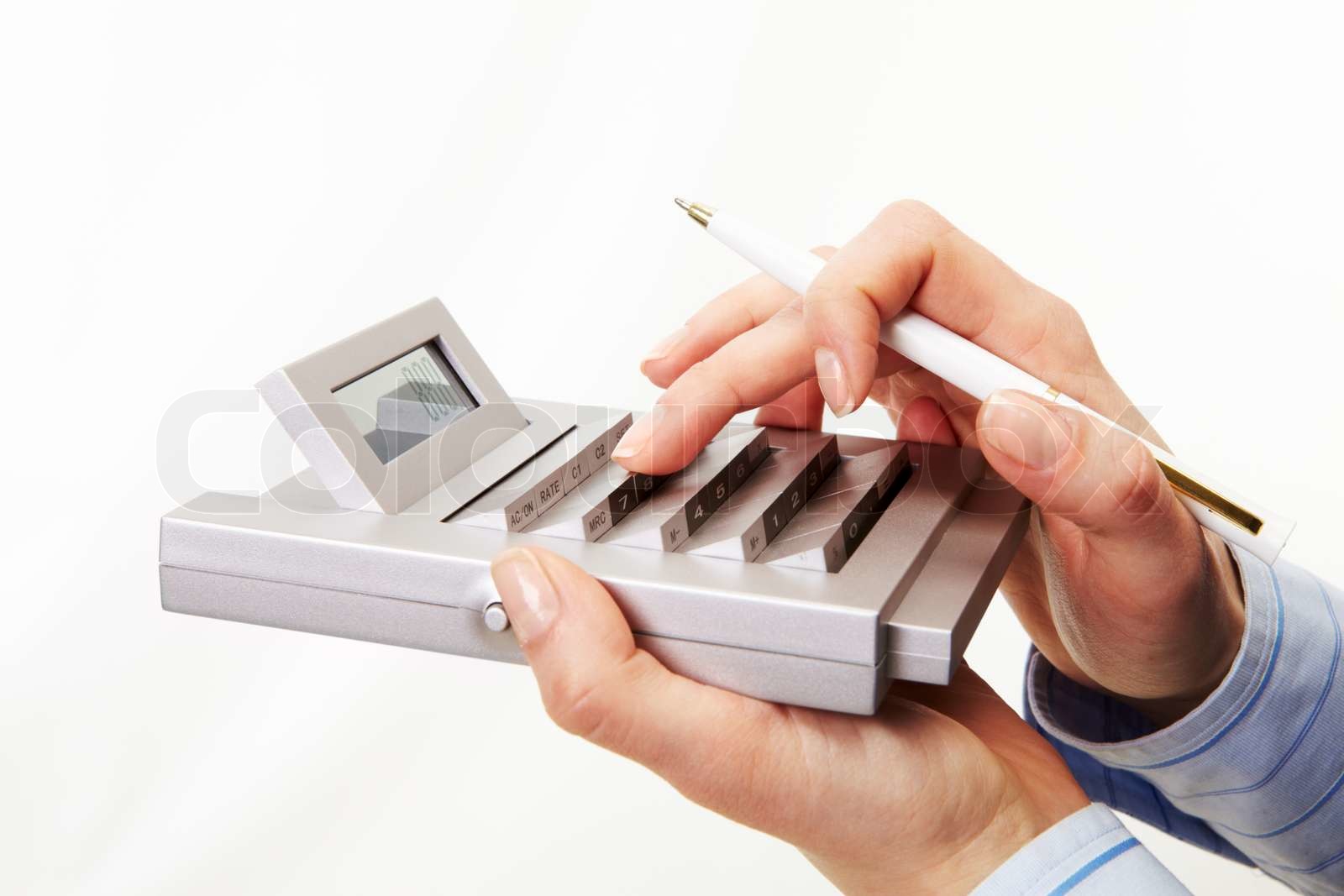 Account work | Stock image | Colourbox