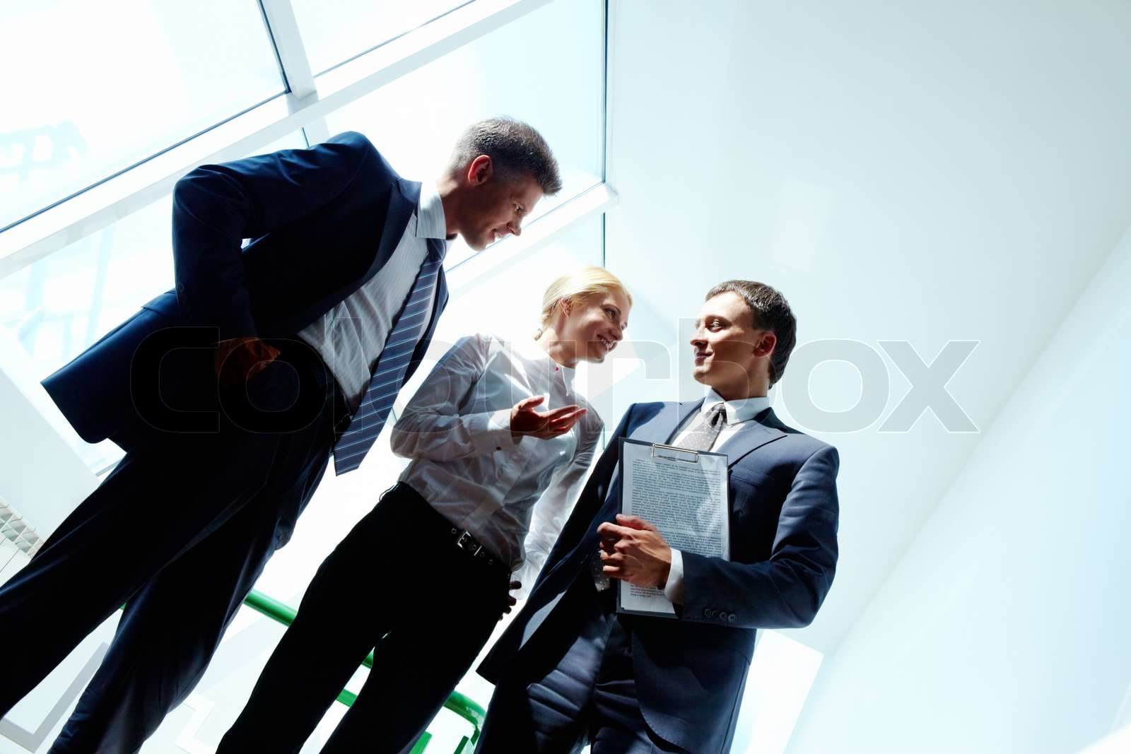 Der Austausch von Ideen | Stock Bild | Colourbox