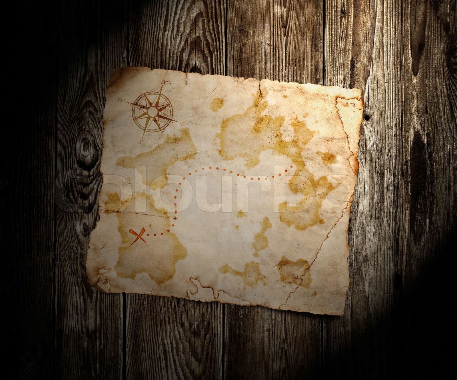 gamle skattekort | Stock foto | Colourbox