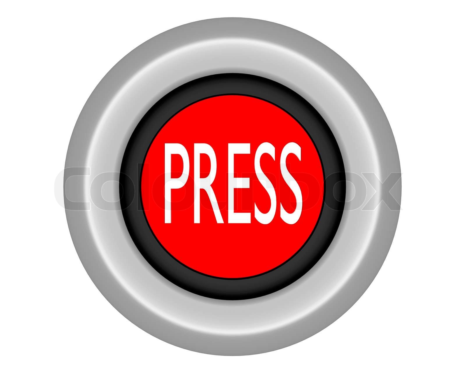 press button | Stock image | Colourbox