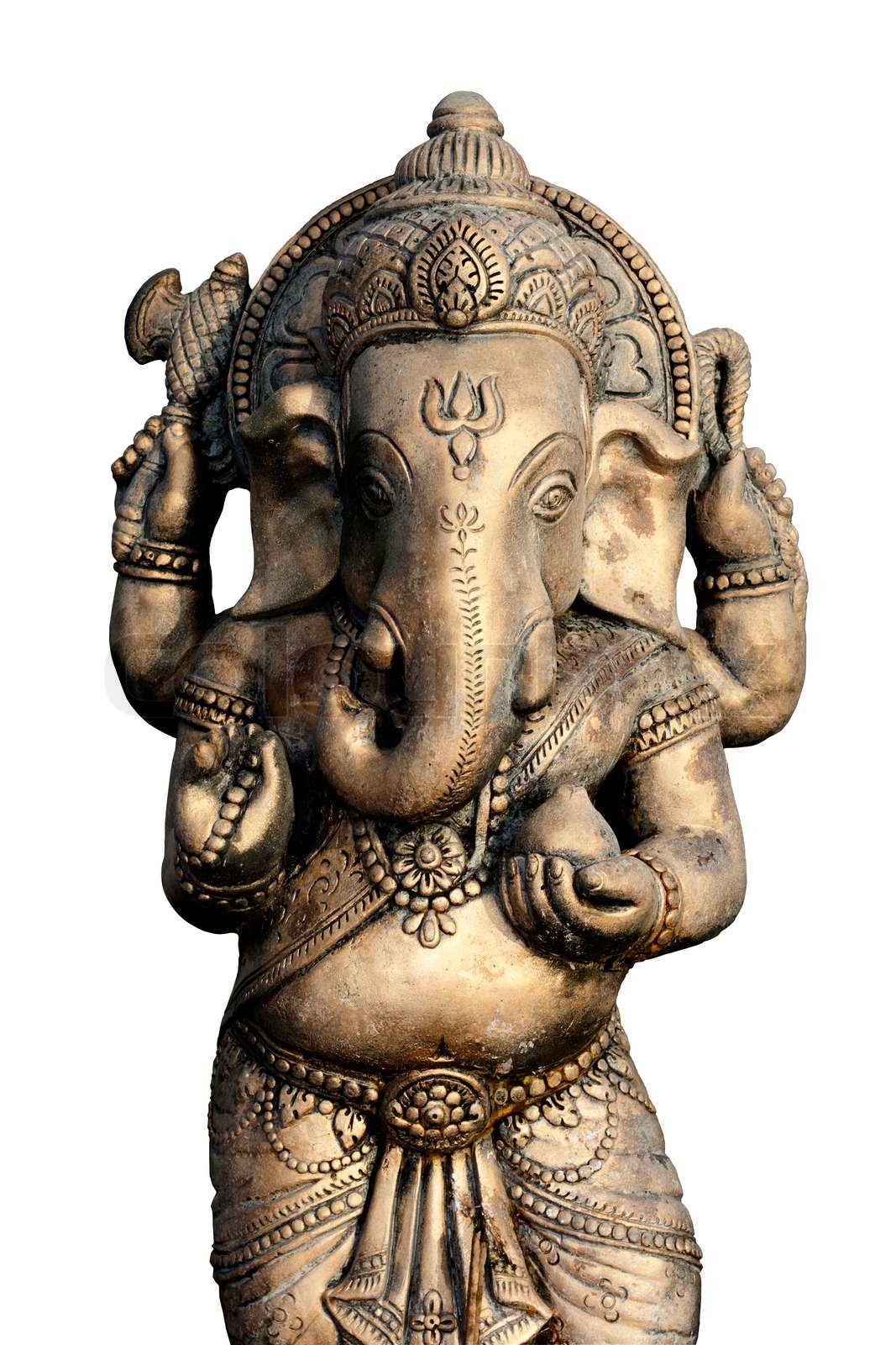 The Indian God Ganesha at Chiang Mai, Thailand | Stock image | Colourbox