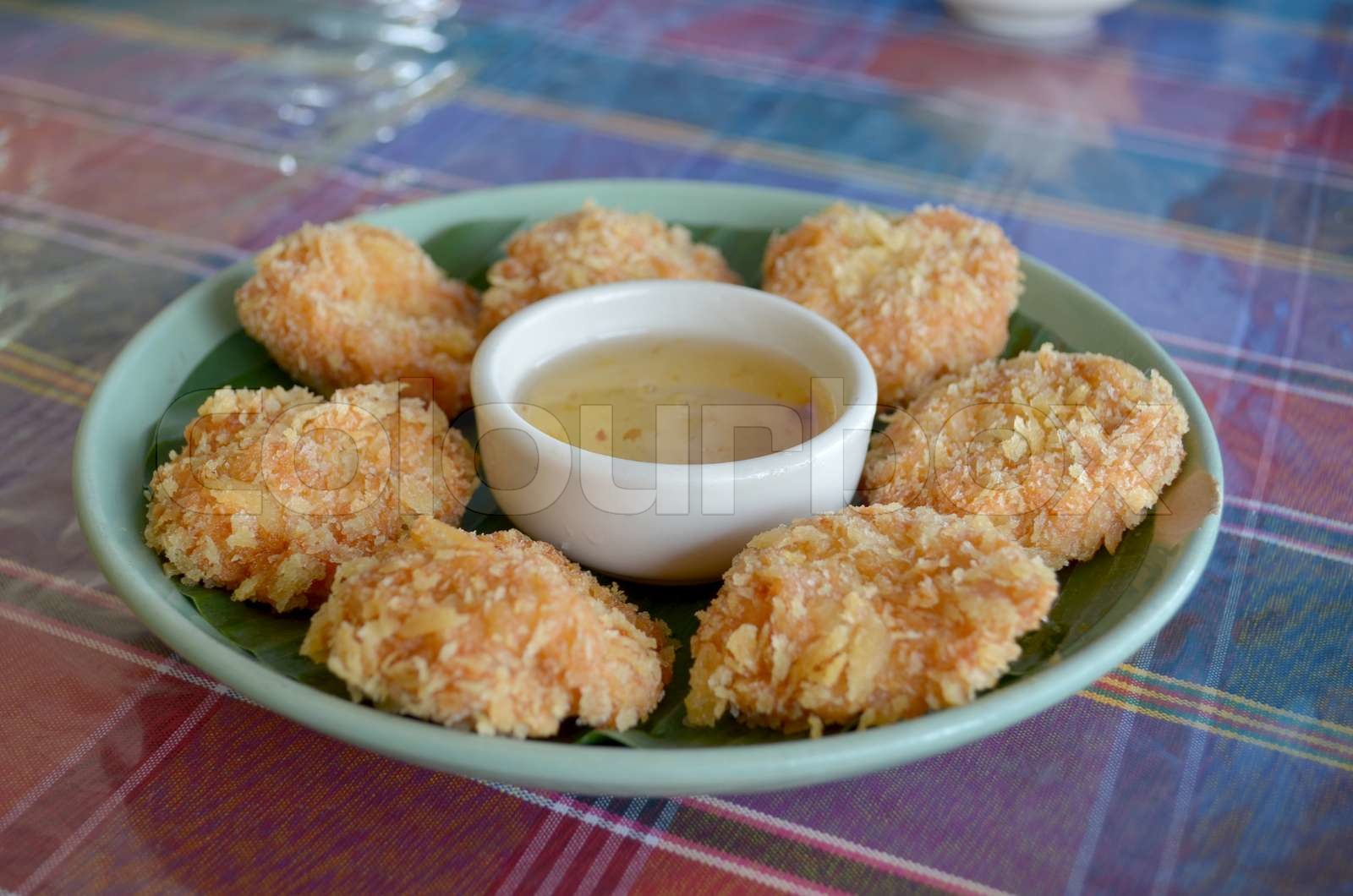 Prawn cake | Stock image | Colourbox