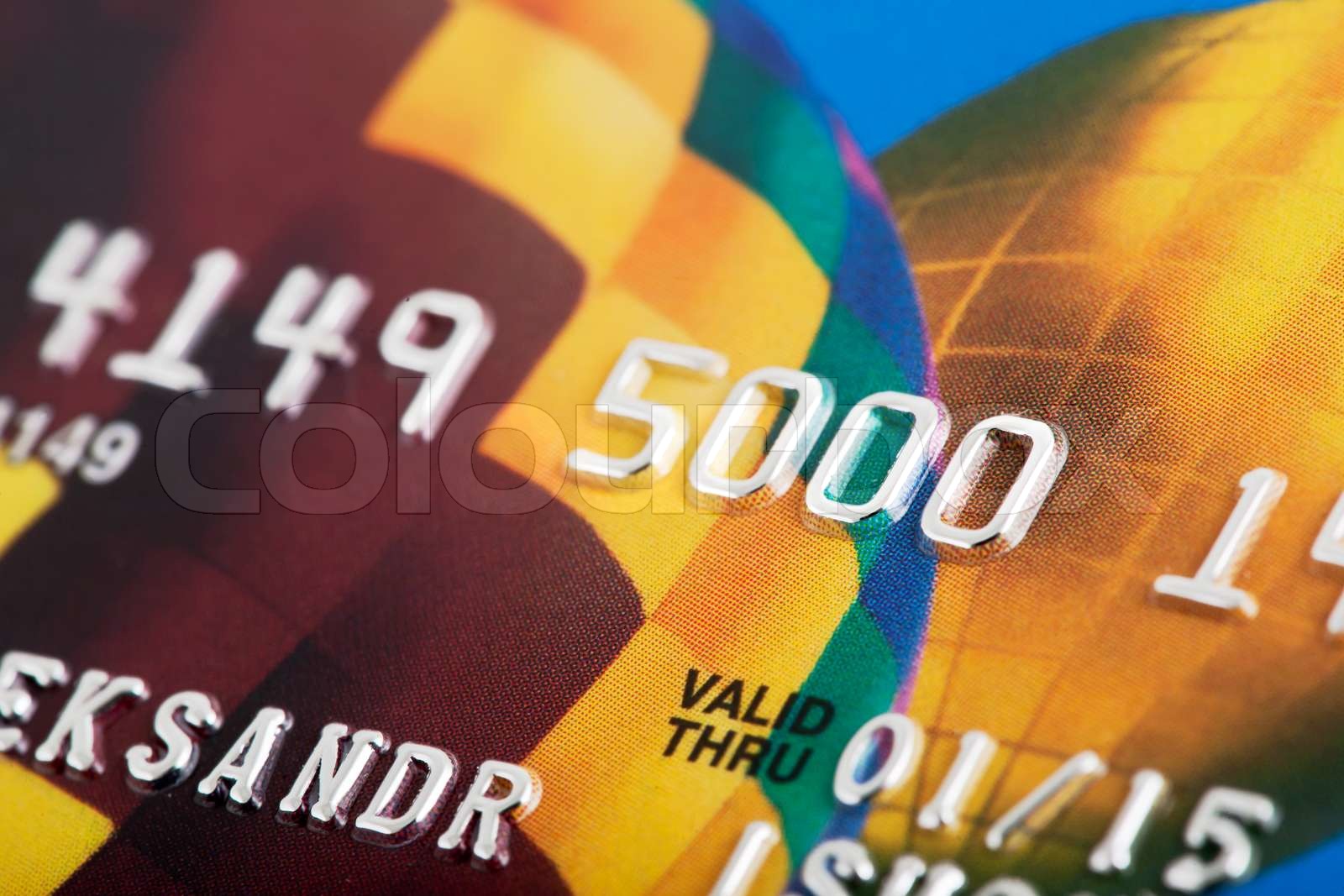 Credit card | Stock image | Colourbox