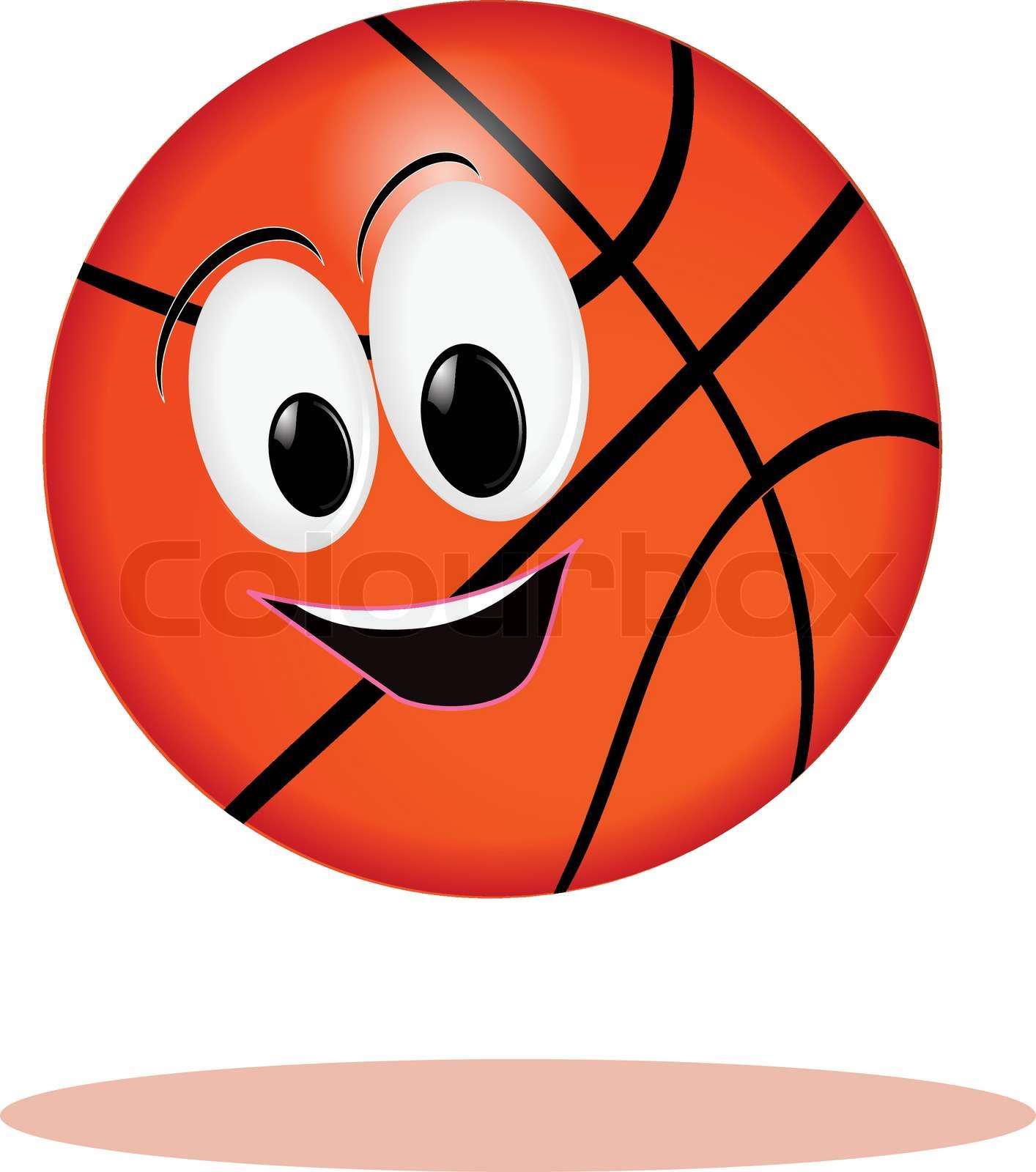 FUNNY BASKETBALL | Stock vector | Colourbox