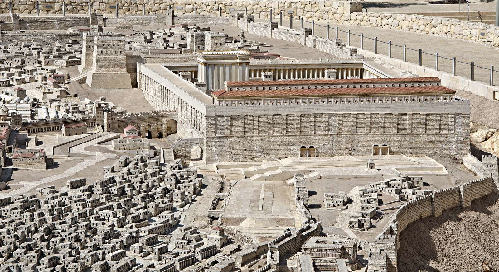 Reconstruction Of Holy Temple In Jerusalem Stock Image Colourbox Reconstruction Of Holy Temple In Jerusalem Stock Image Colourbox