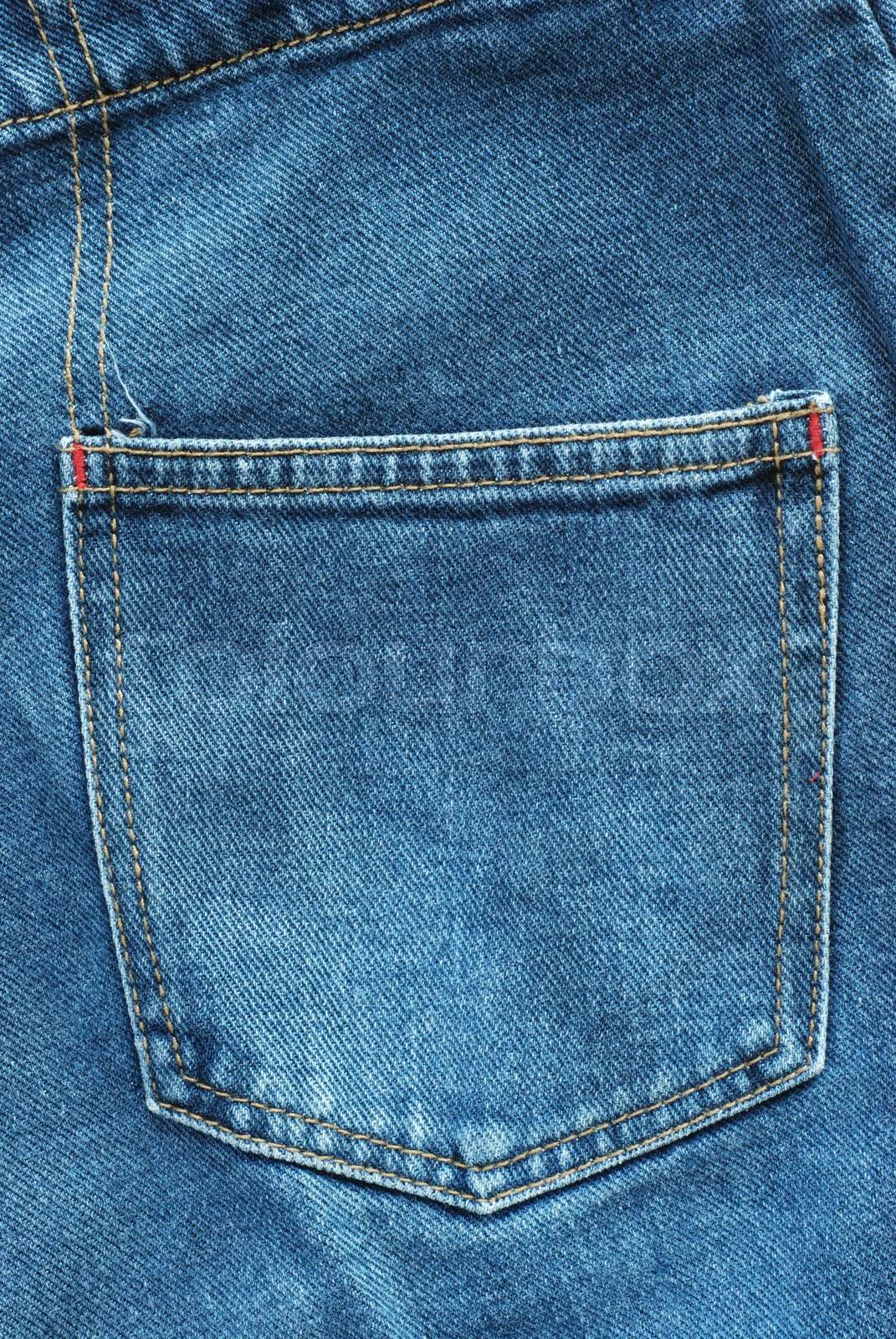Jean Pocket Backgrounds | Stock image | Colourbox
