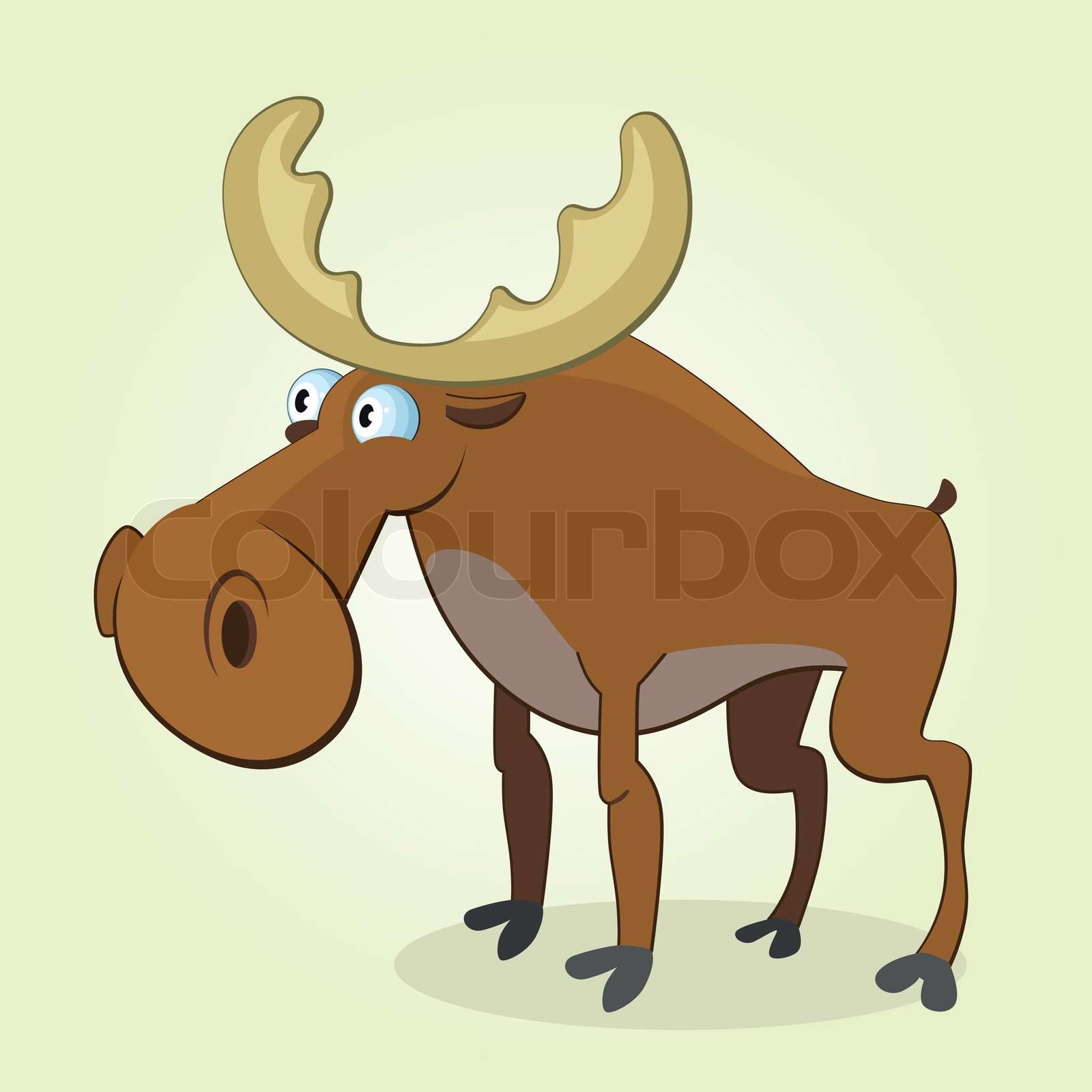 Moose | Stock-Vektor | Colourbox