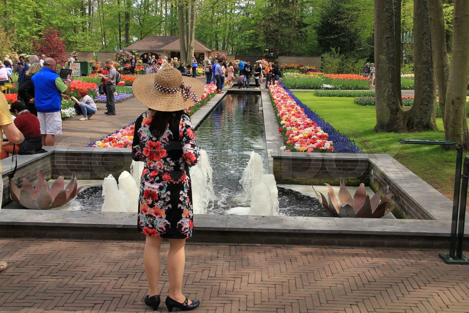 Waiting lady. | Stock image | Colourbox