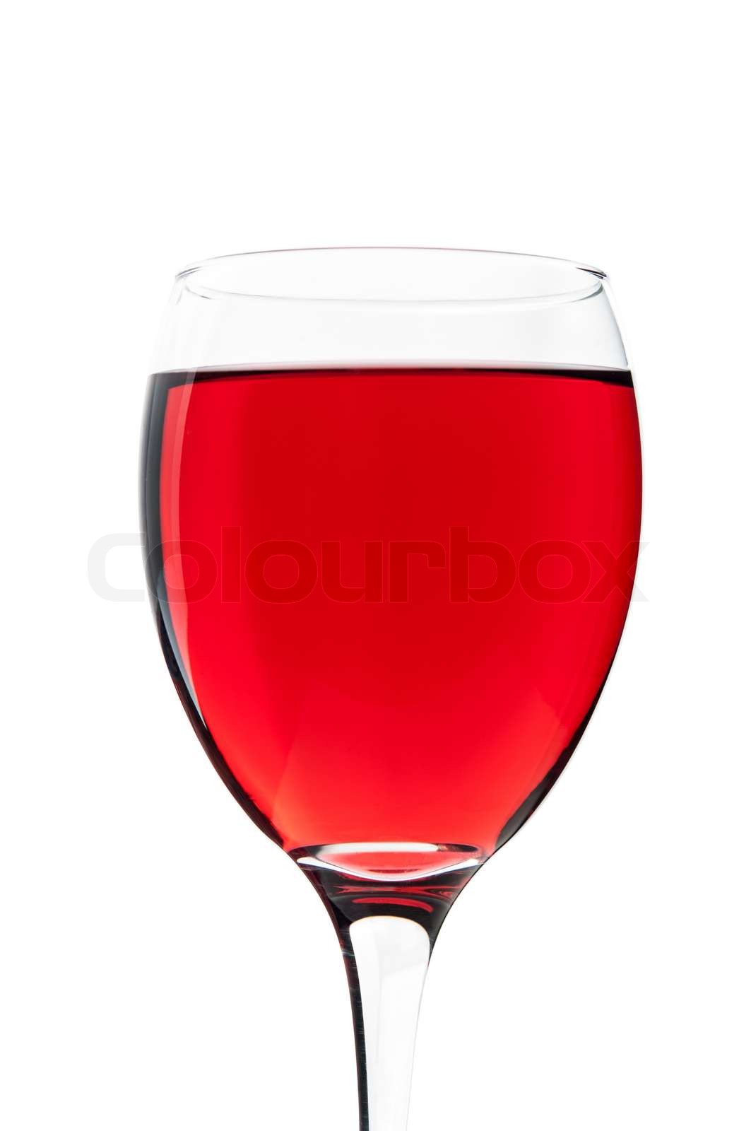 Weinglas | Stock Bild | Colourbox