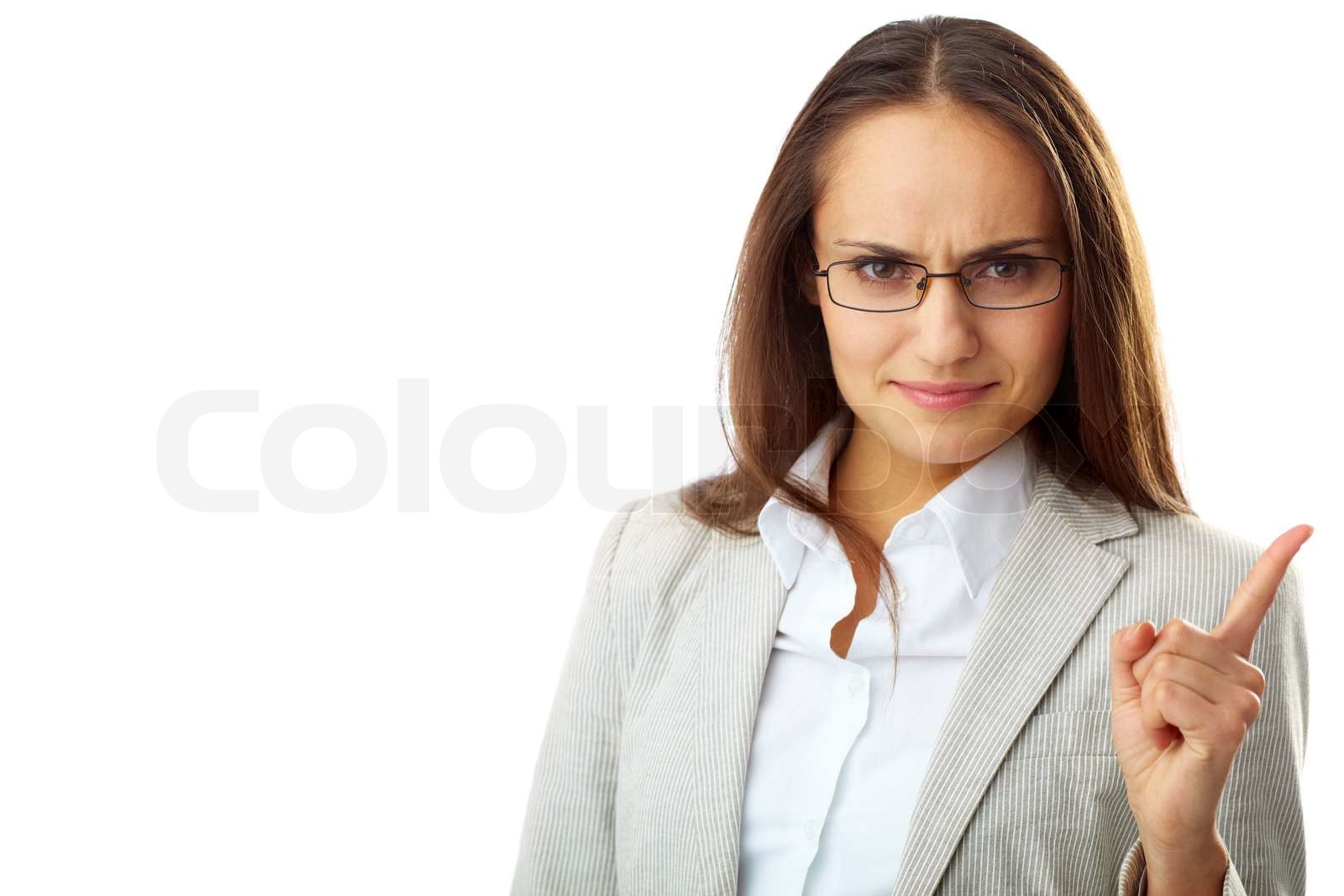 streng lærer | Stock foto | Colourbox