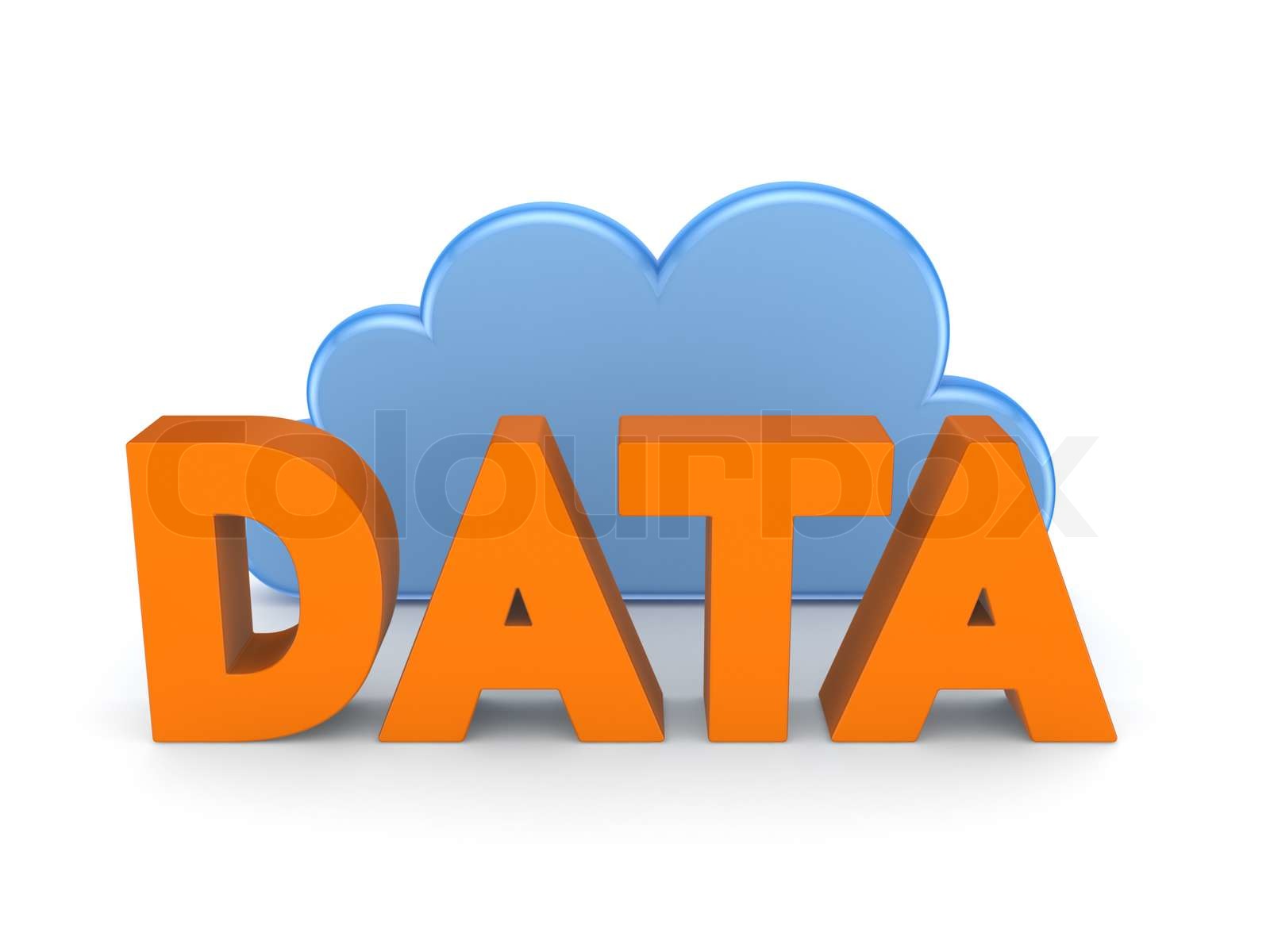 Word DATA | Stock image | Colourbox