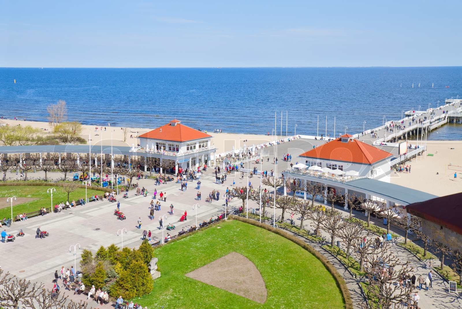 Seebrücke von Sopot | Stock Bild | Colourbox