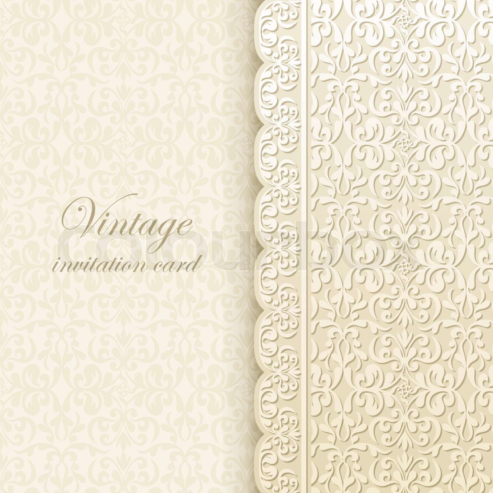 Antique 1600s Paper Template