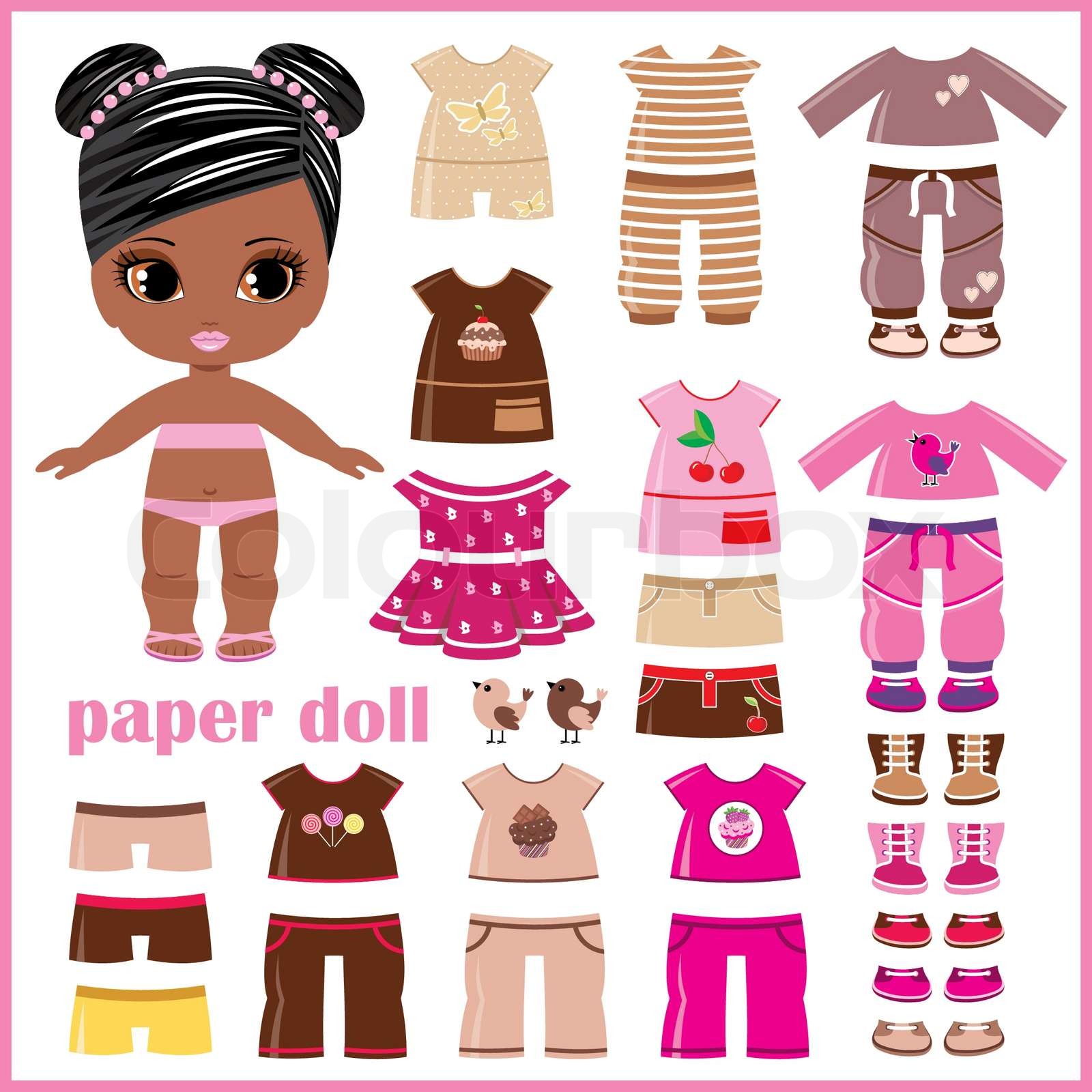 Paper Doll Clip Art