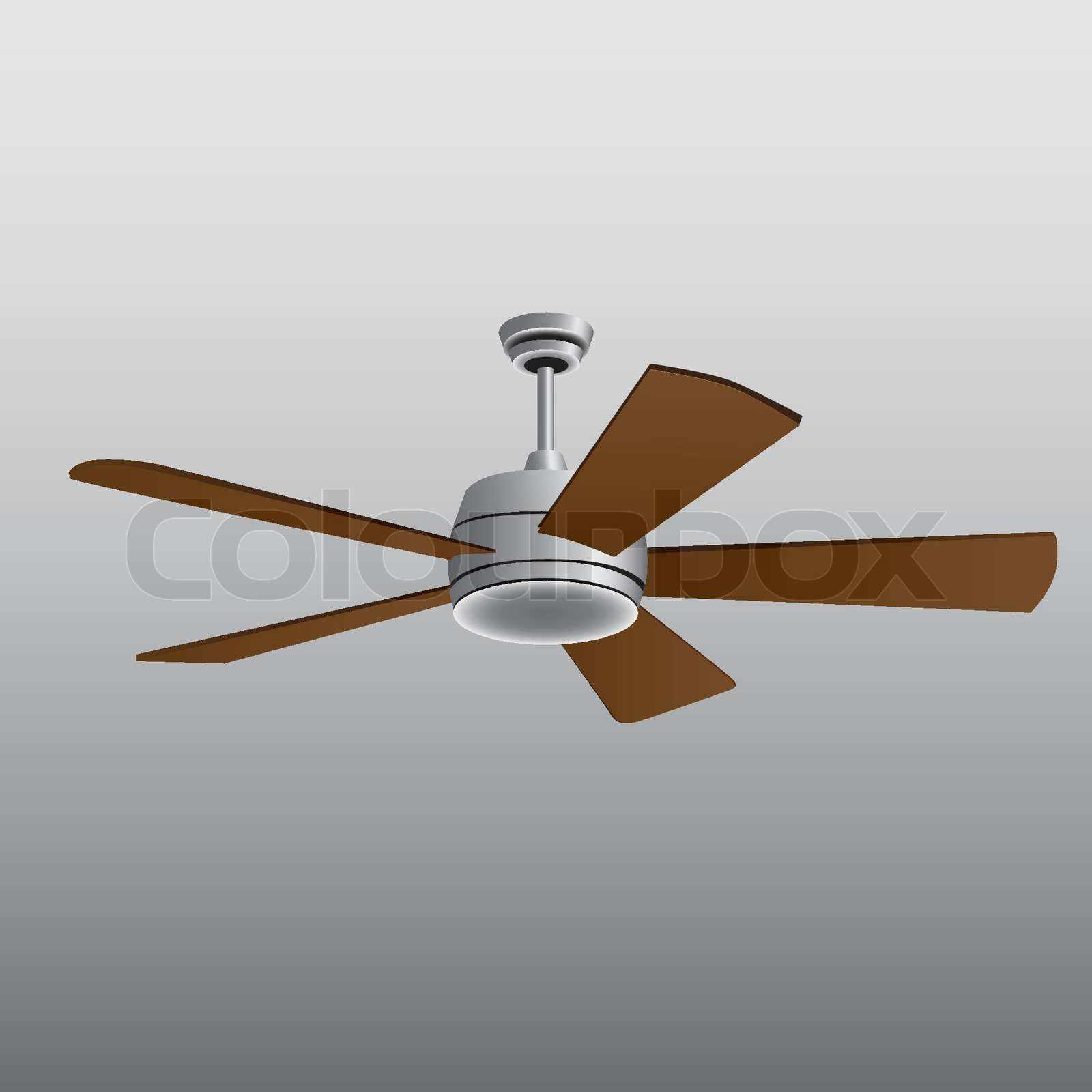 Ceiling Fan | Stock vector | Colourbox