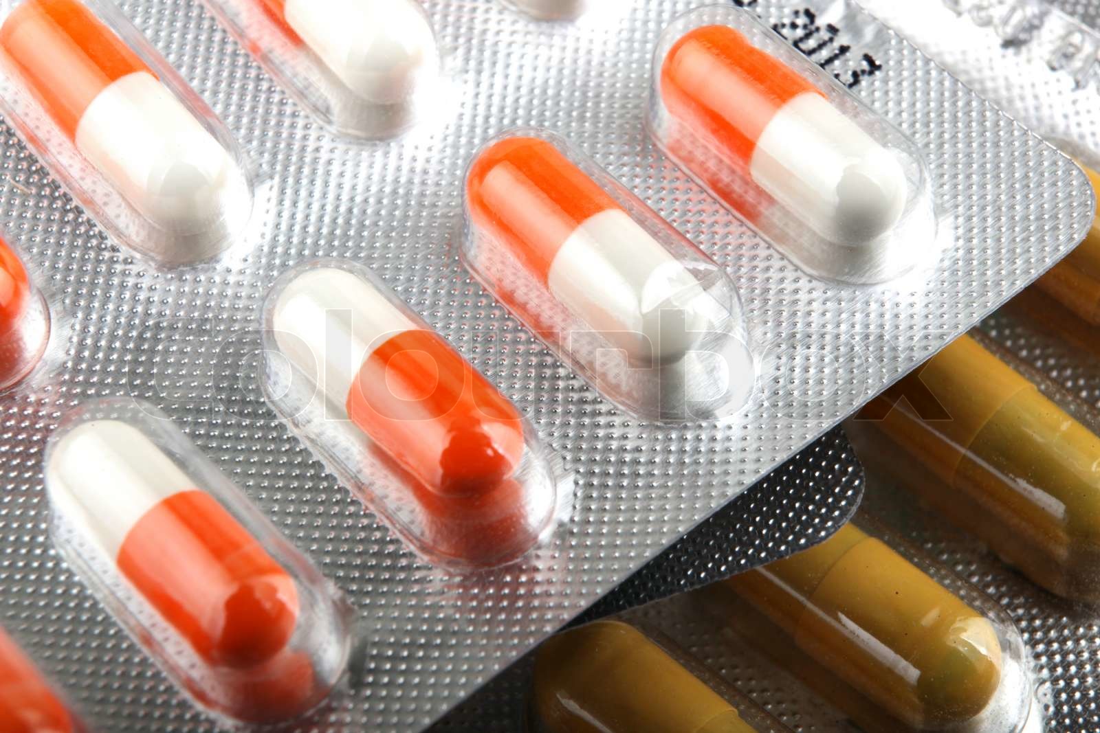 bunte Pillen | Stock Bild | Colourbox