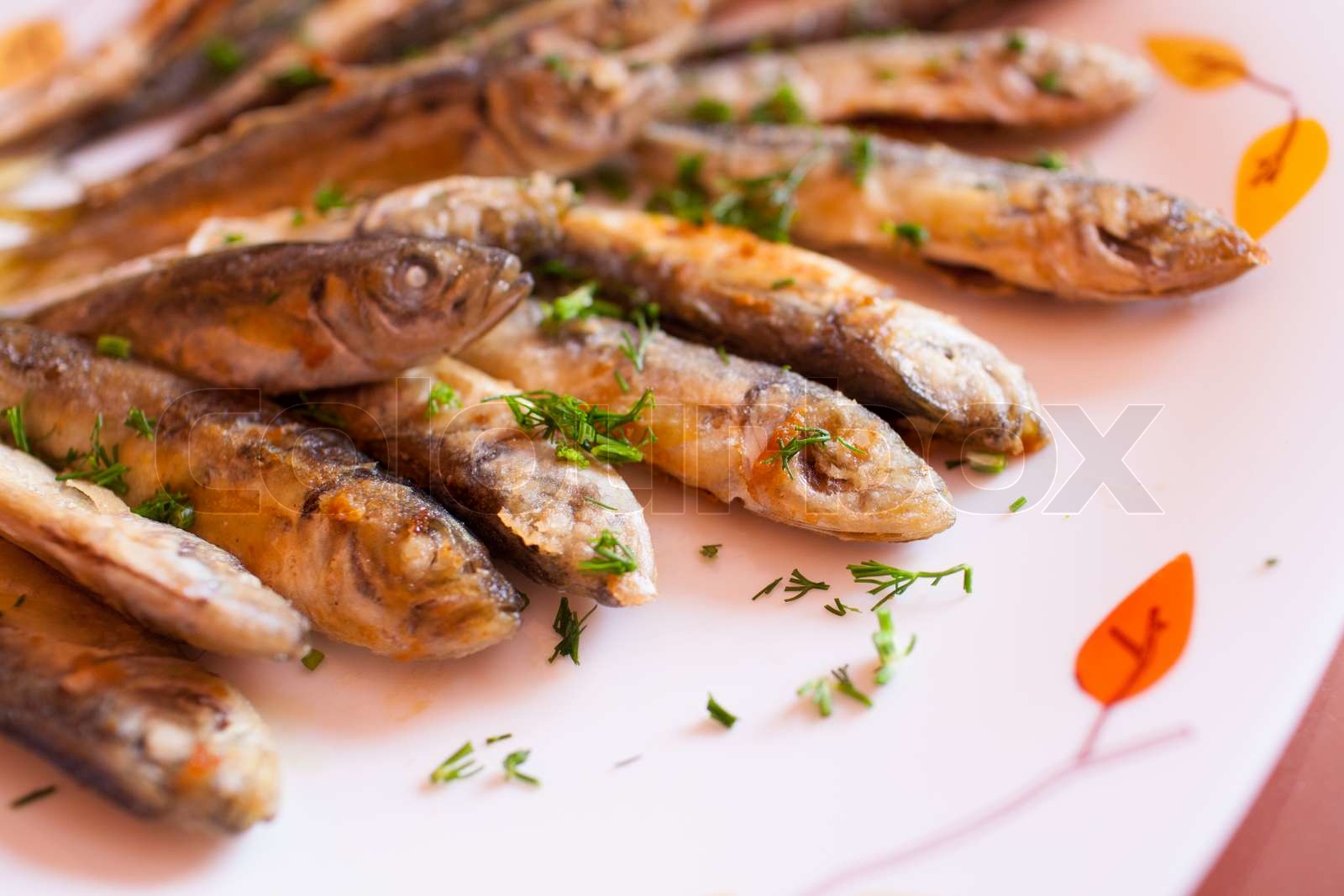 Fried fish | Stock image | Colourbox