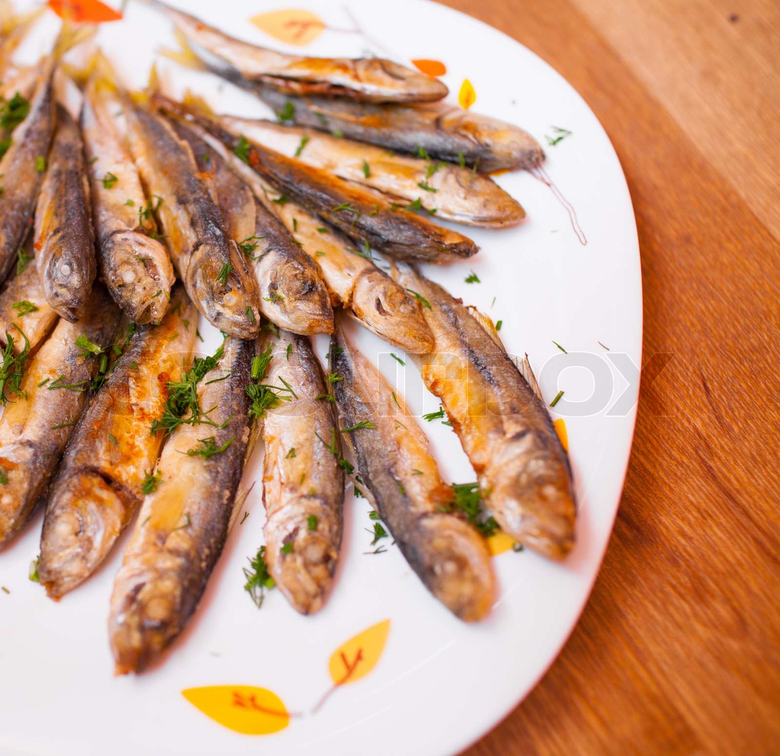 Fried fish | Stock image | Colourbox