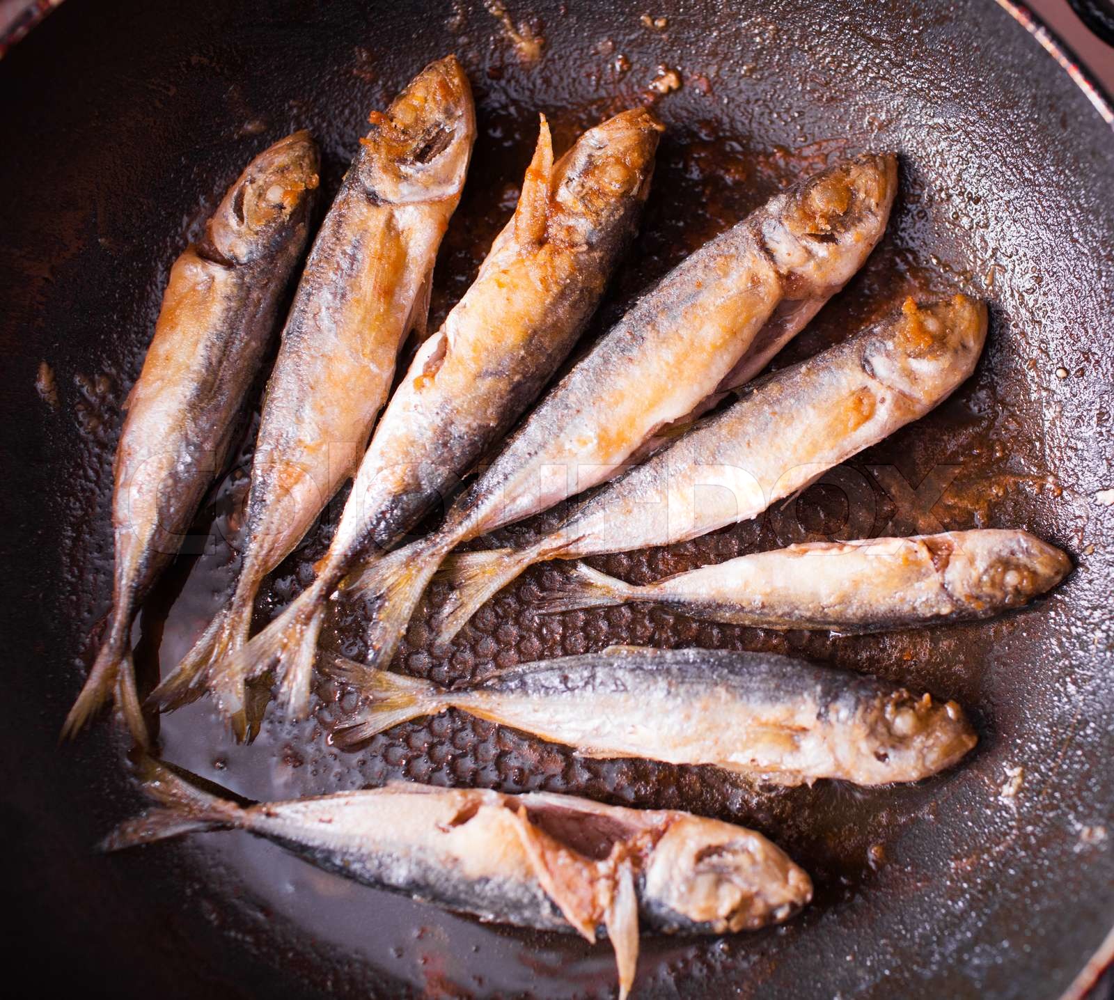 Fried fish | Stock image | Colourbox