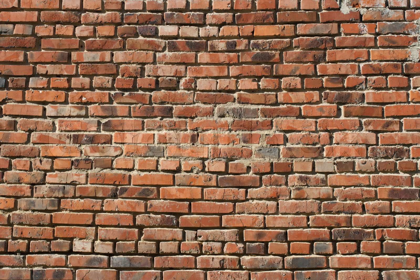 alte Gemäuer von rotem Backstein Textur | Stock Bild | Colourbox