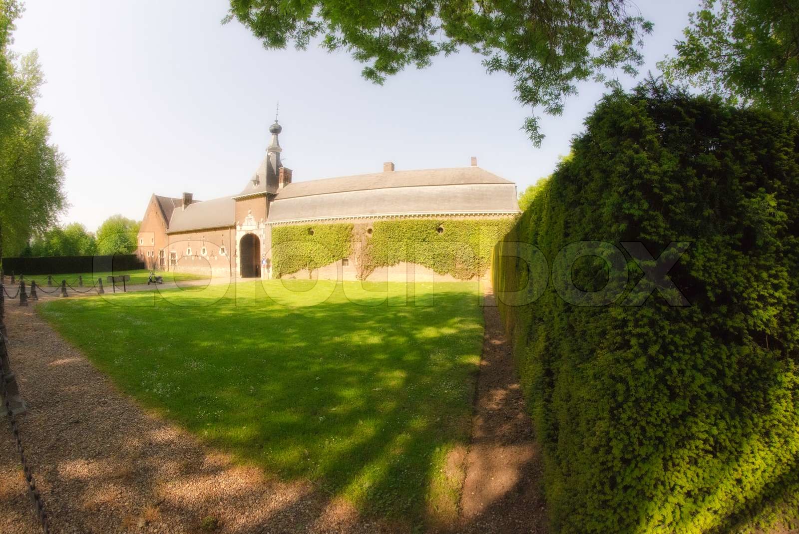 Eijsden Castle and its Vegetation in May | Stock image | Colourbox